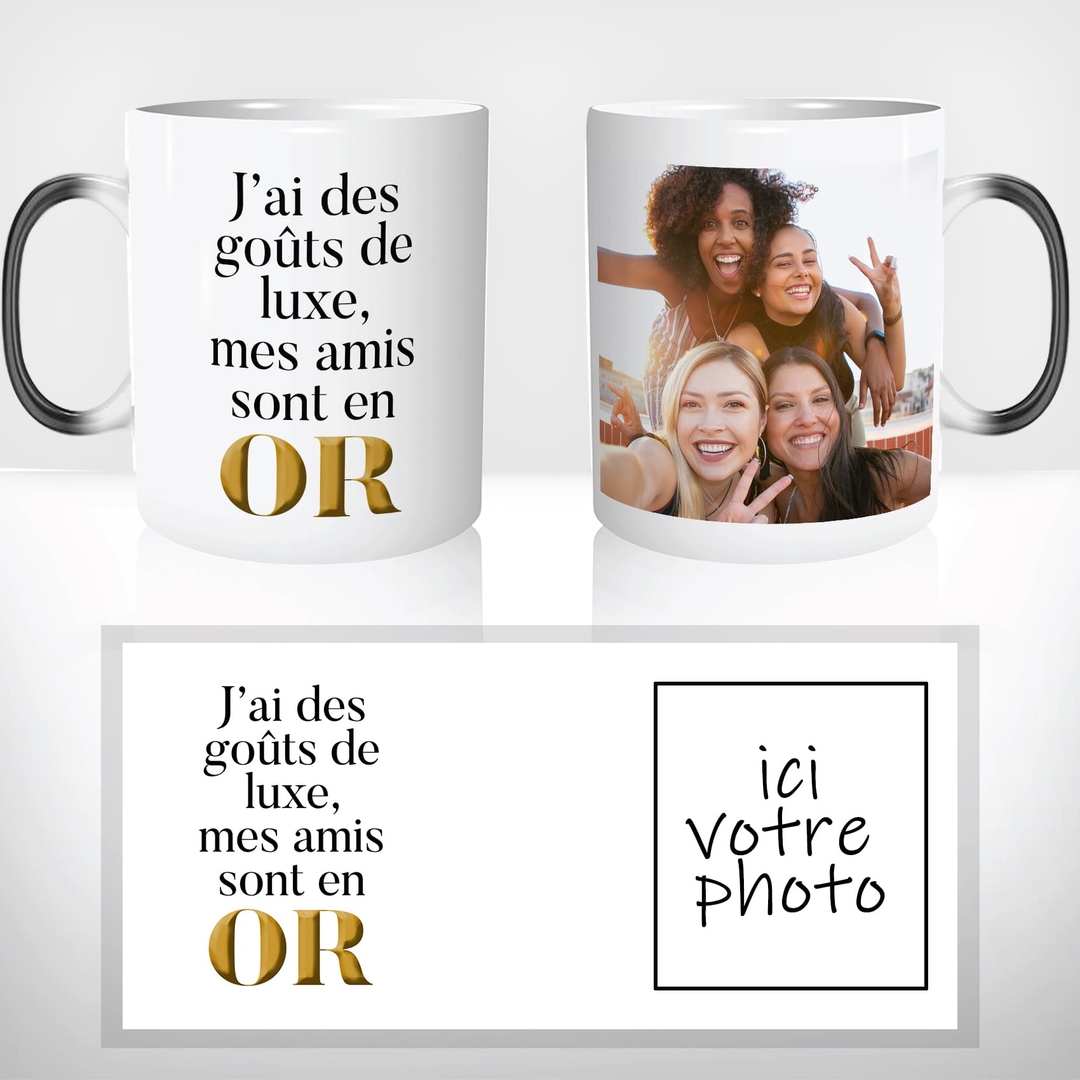 Mug Magique Amis En Or - Copains Copines - mug-magique