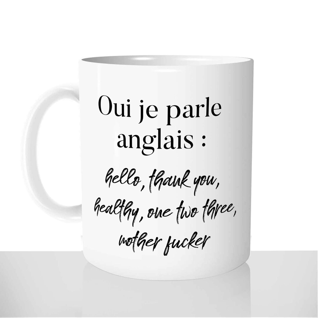 Mug Magique Bilingue Anglais - Phrases et Citations/Drôles - mug-magique