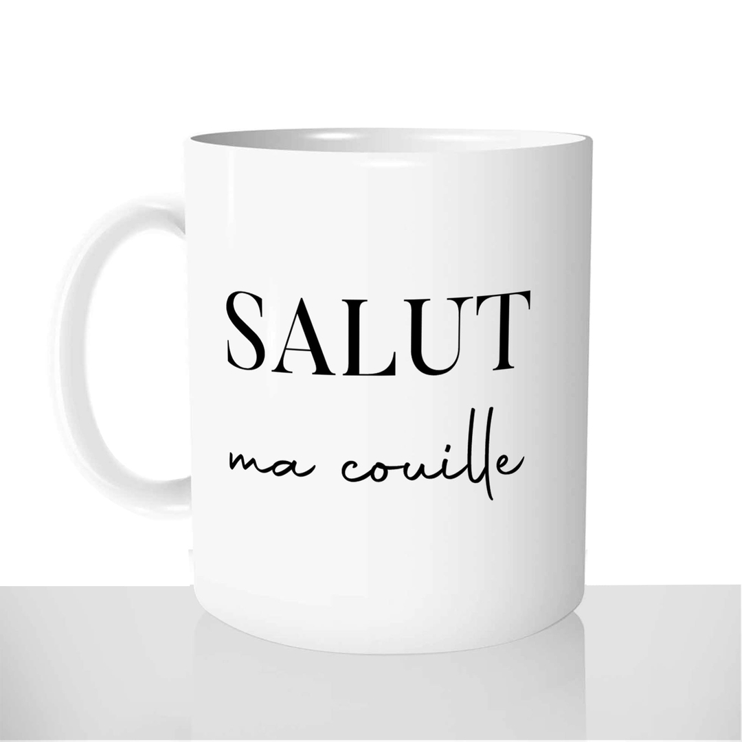 Mug Magique Salut Ma Couille - Hommes - mug-magique
