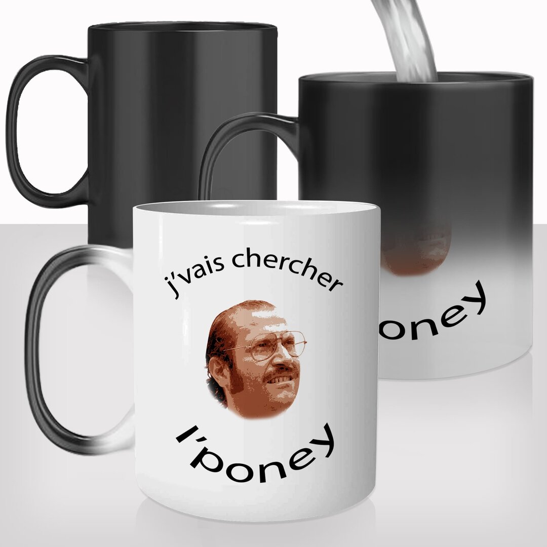 Mug Magique J'vais Chercher L'poney - Film Dikkenek - Mug-Magique