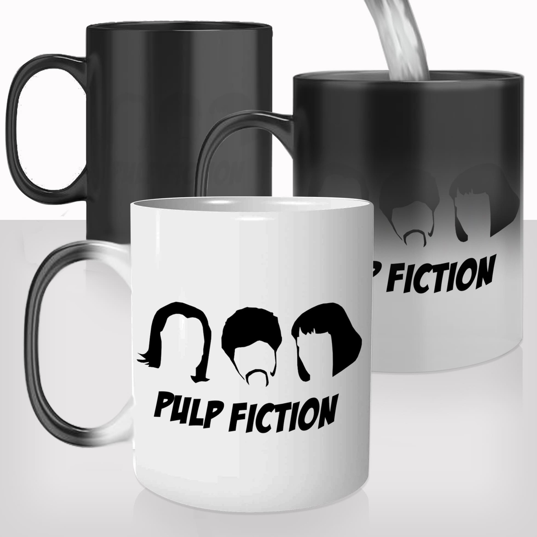 Mug Thermoréactif Pulp Fiction - Tasse de Films - Mug-Magique.fr