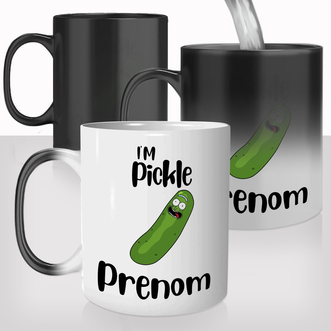 Mug Thermoréactif Pickle Rick - Tasse Rick & Morty Mug-Magique.fr