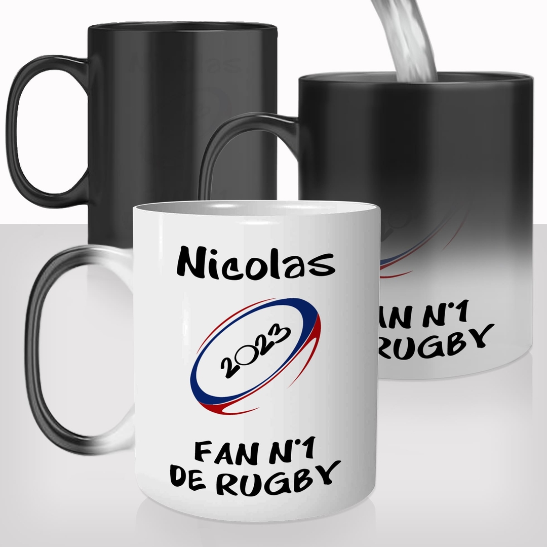 Mug Thermoréactif Fan de Rugby - Coupe Du Monde 2023 Mug-Magique