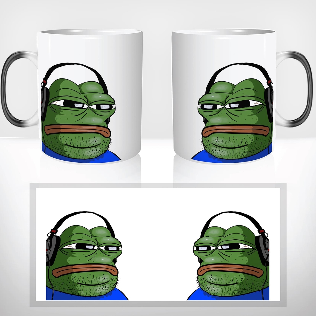 Mug Thermoréactif Pepe Gamer - Jeux Vidéo - Geek - Mug-Magique.fr