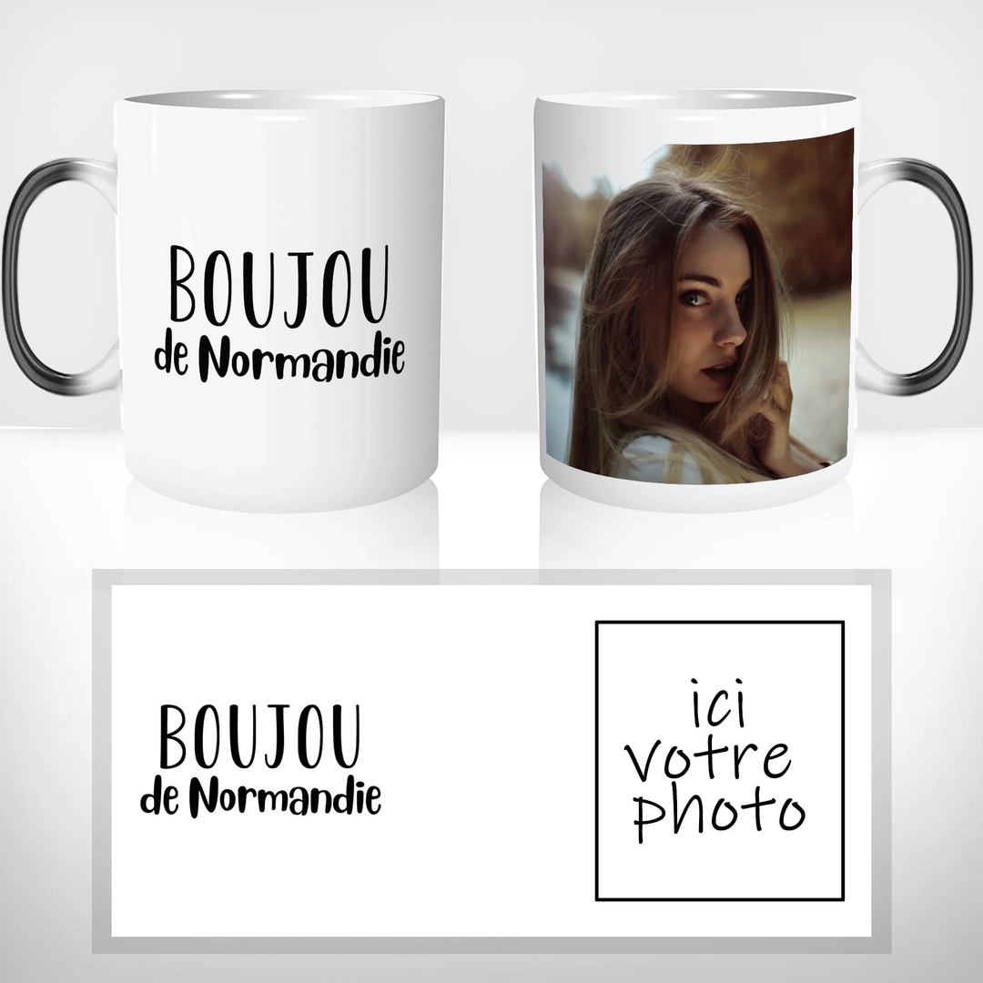 Mug Thermoréactif Boujou De Normandie - Normand - Mug-Magique.fr