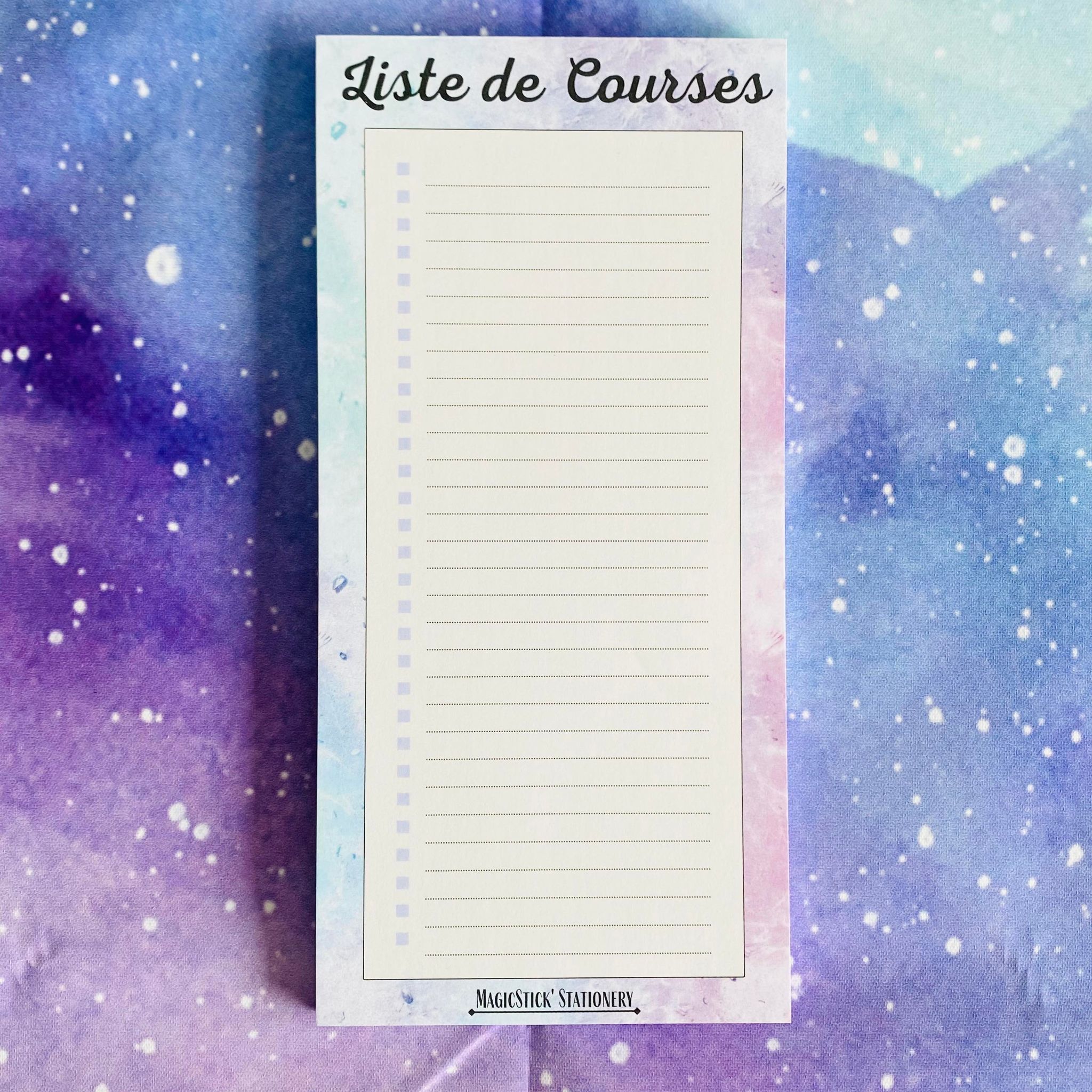 Liste de Courses "MagicStick' Stationery" - Papeterie/Liste de Courses ...