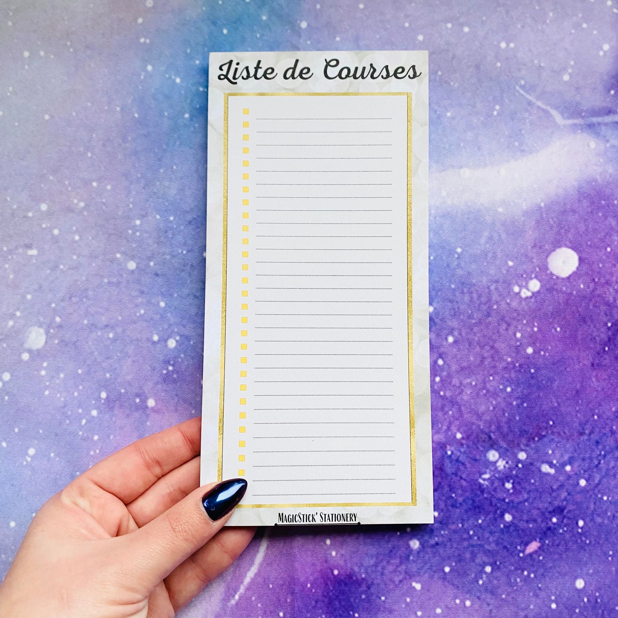Papeterie - Liste de Courses - MagicStick' Stationery