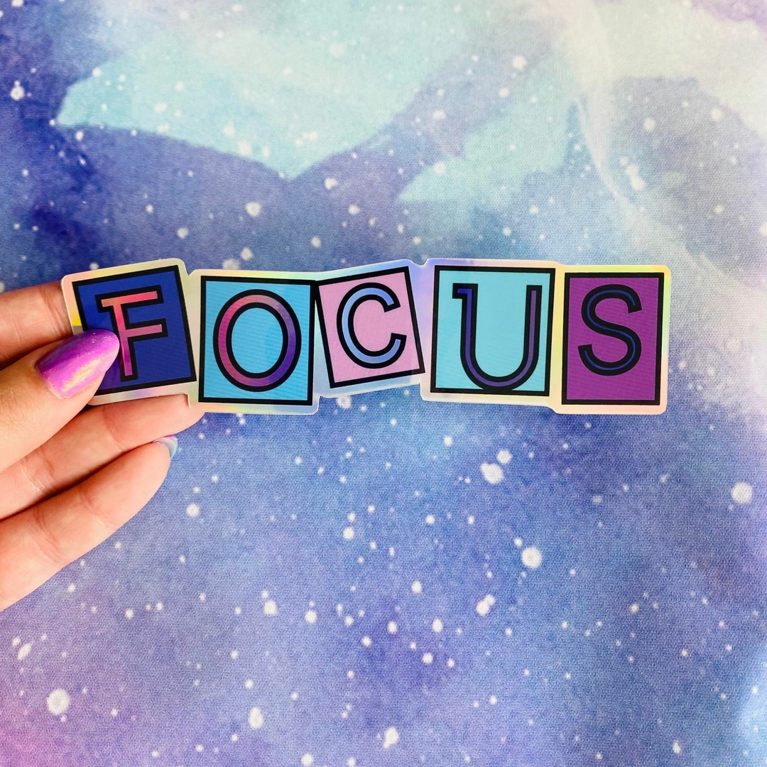 Sticker "Focus" - Stickers/Stickers - MagicStick' Stationery