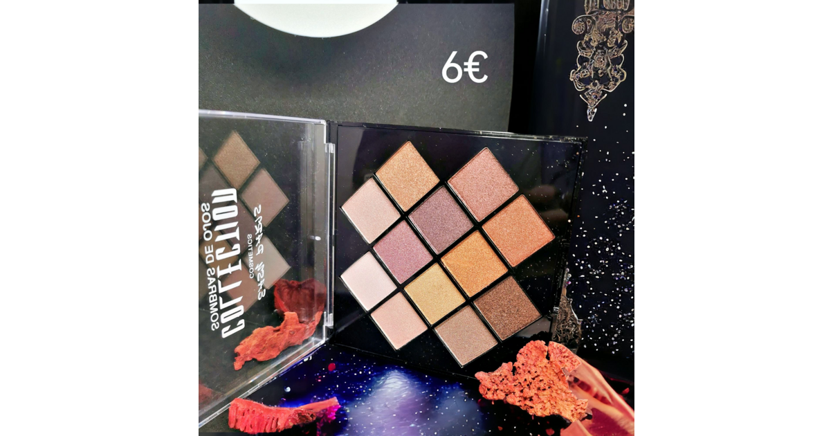 Palette Easy Paris collection - 12 couleurs élégantes