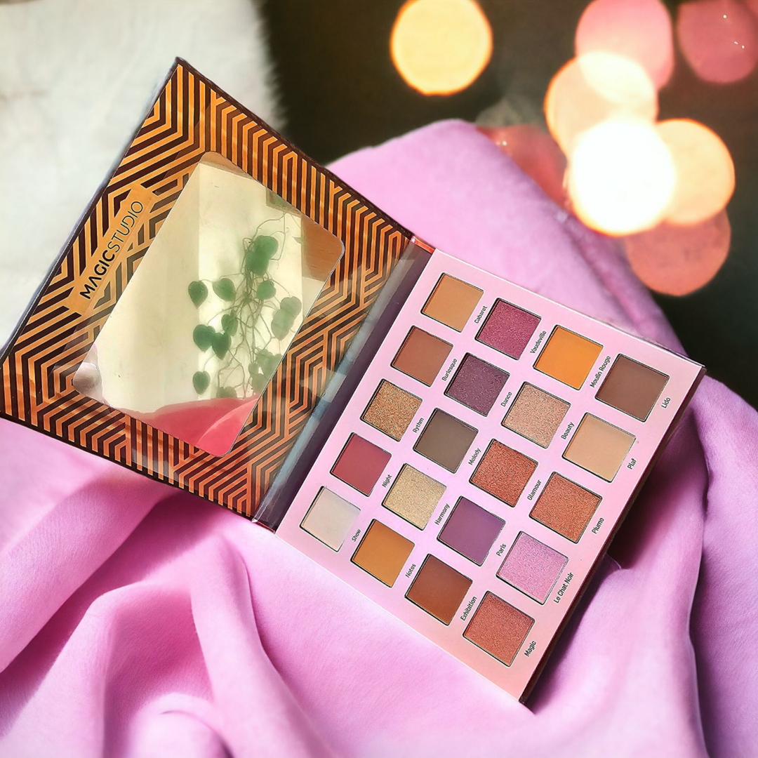 Palette The cabaret colors - Roses, violets et dorés