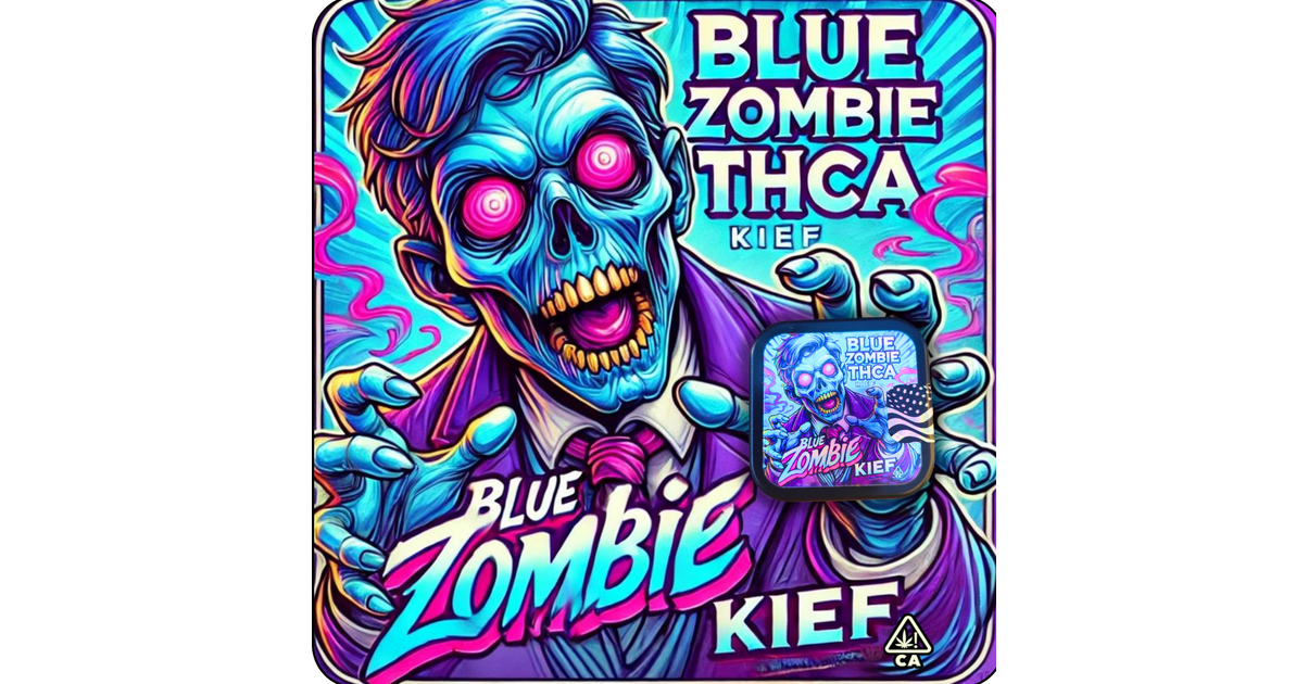 Blue Zombie Kief THCA AAA+ - Nos Potions/NOS POTIONS - jungledream