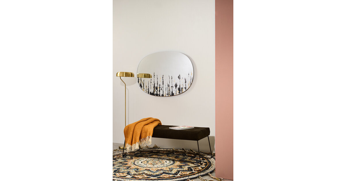 Miroir déco Drip Gold - Miroir design - Eden Deco