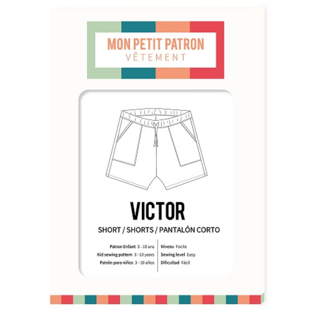 Mon petit patron - short enfant - VICTOR - Patron enfant - pipelette-et ...