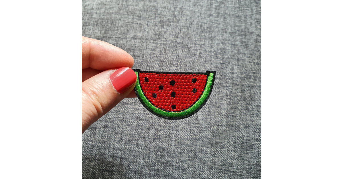 Patch thermocollant tranche de pastèque - rouge