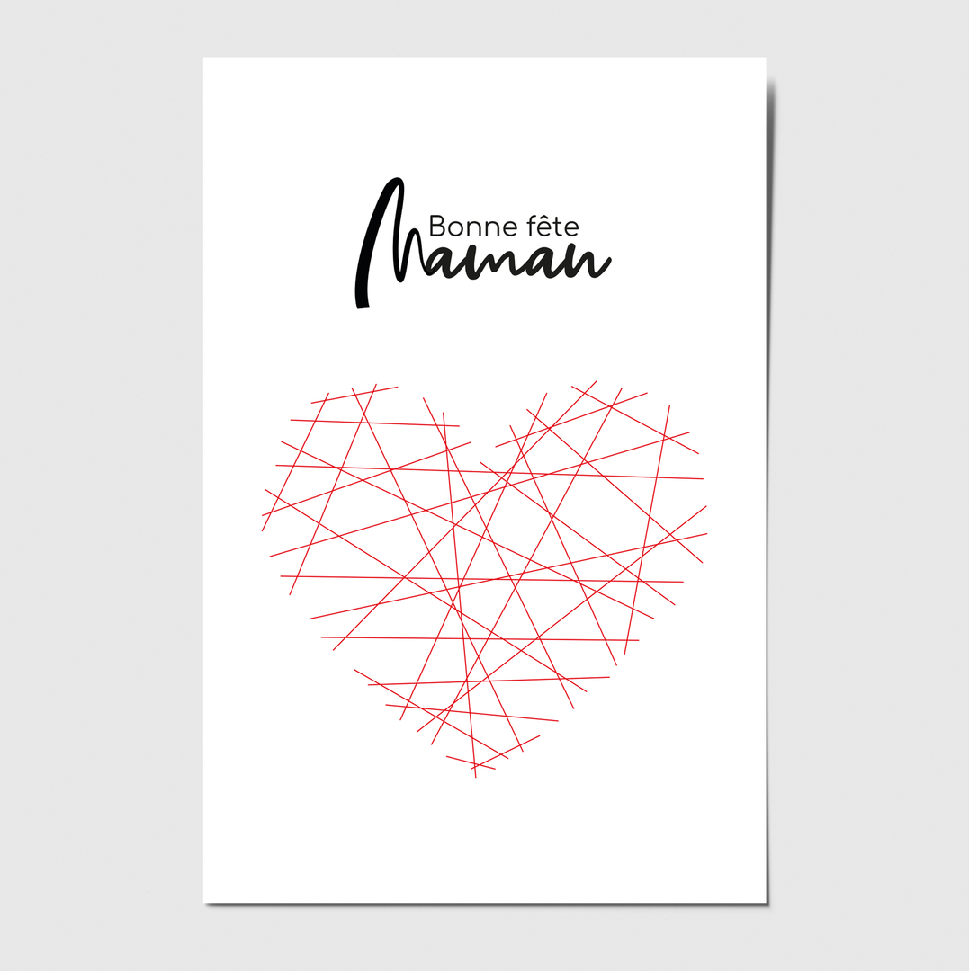 Carte bonne fête maman - CARTES PAR OCCASION/MAMAN/BELLE-MÈRE ...
