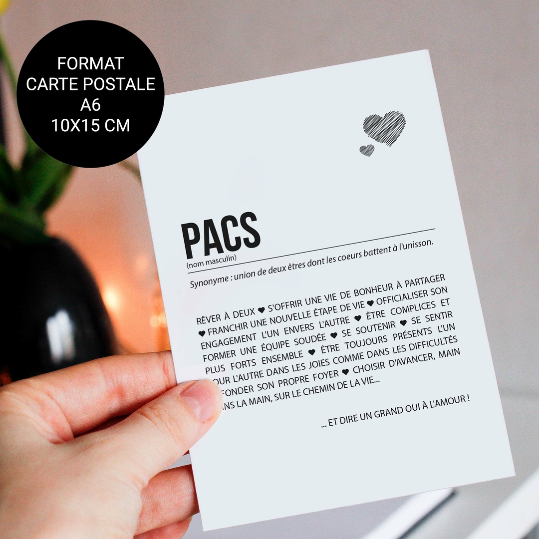 Affiche définition PACS numérique - happywesisters