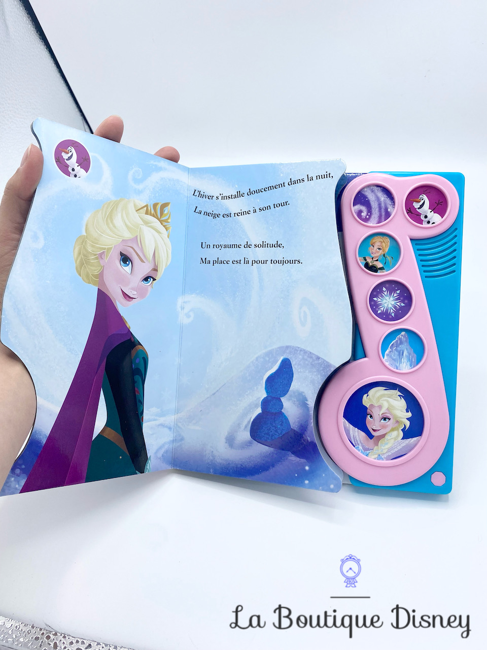 Livre musical La reine des neiges Libérée, délivrée Disney PI Kids Elsa chanson musique - Livres ...