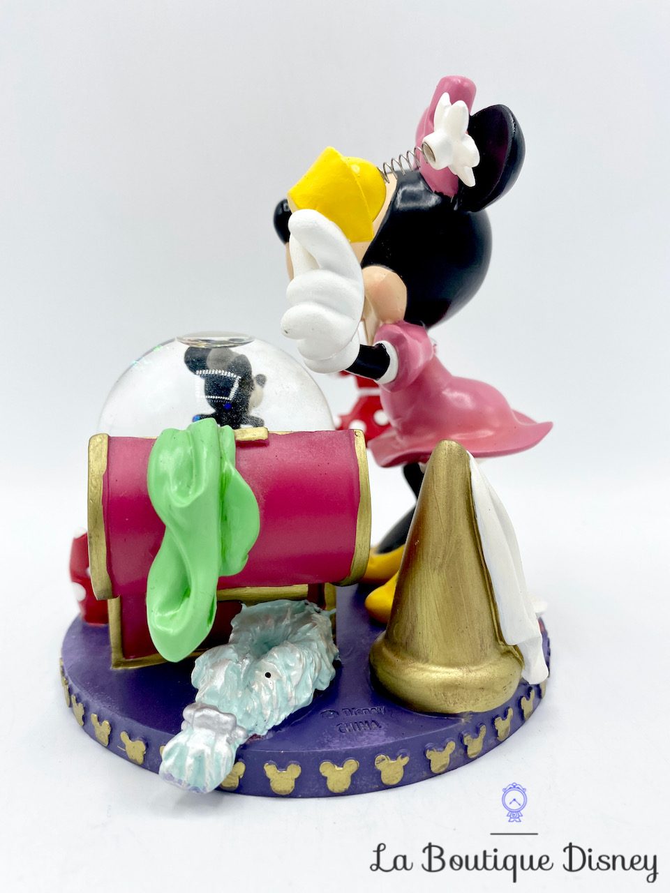 Boule à neige Minnie Mouse coffre Disneyland 2007 Disney Snowglobe ...