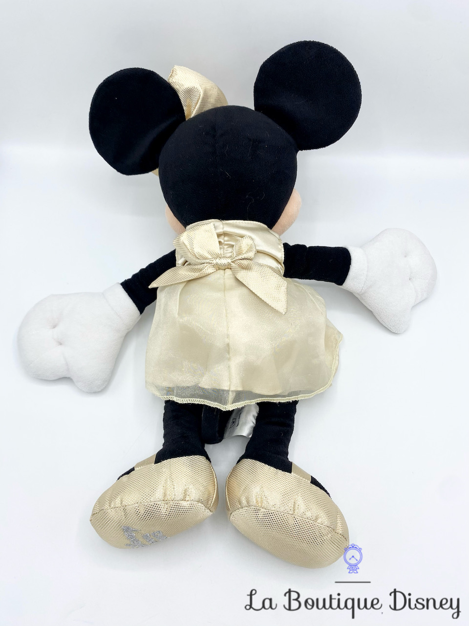 Peluche Minnie Mouse Disney Store 2013 robe beige 42 cm - Peluches ...