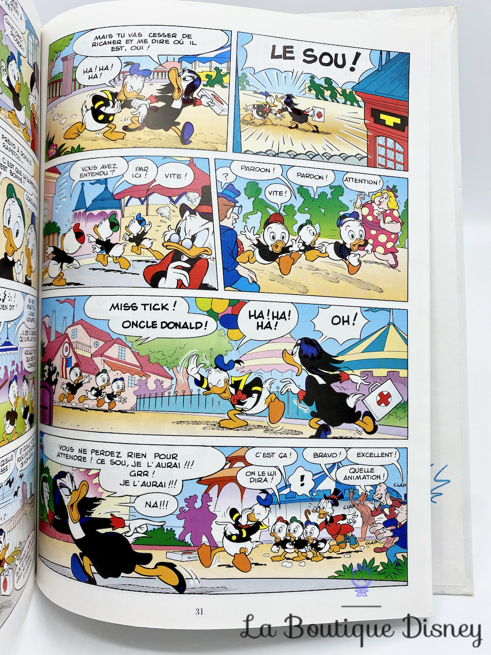 Livre BD Aventures à Euro Disney Walt Disney 1992 CLUB Dargaud bande ...