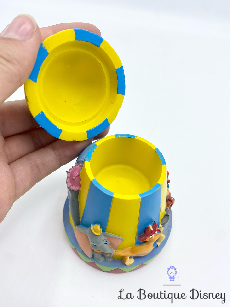 Boite résine Dumbo Disney vintage chapiteau cirque Madame Jumbo Clowns ...