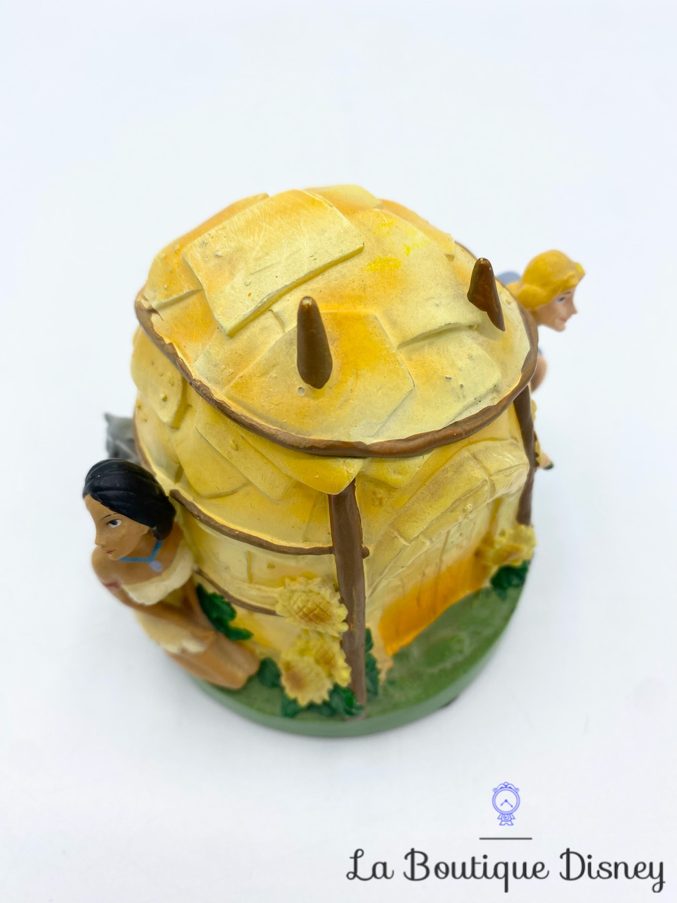 Boite résine Pocahontas Disney vintage hutte John Smith Meeko - Maison ...