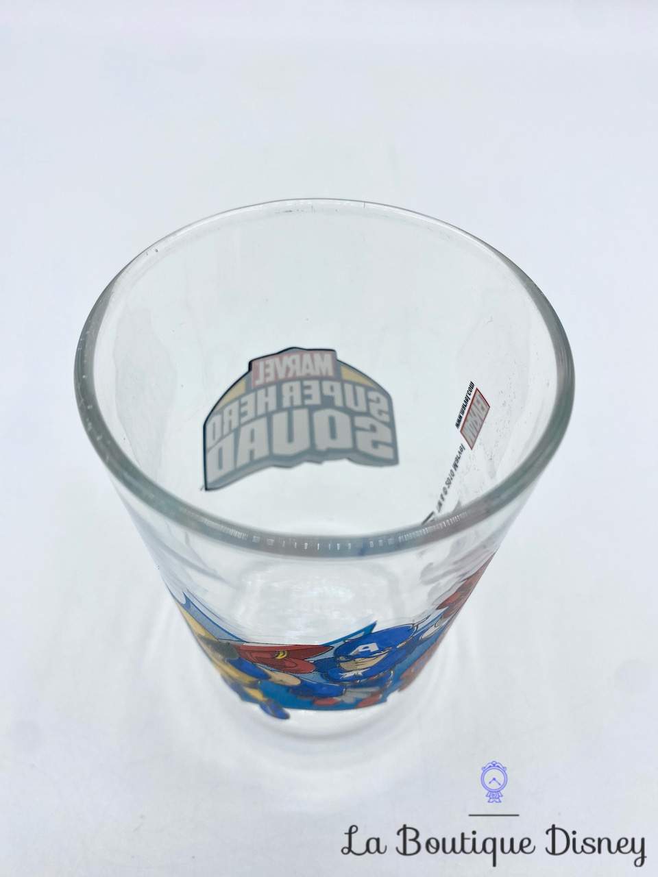 Verre Amora Super Hero Squad Marvel Spider Man Wolverine Captain ...