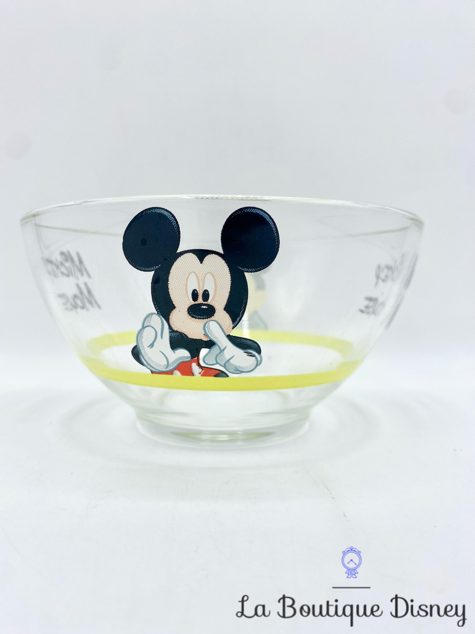 Bol Mickey Mouse transparent Disney mug ARC verre - Vaisselle/Bols - La ...