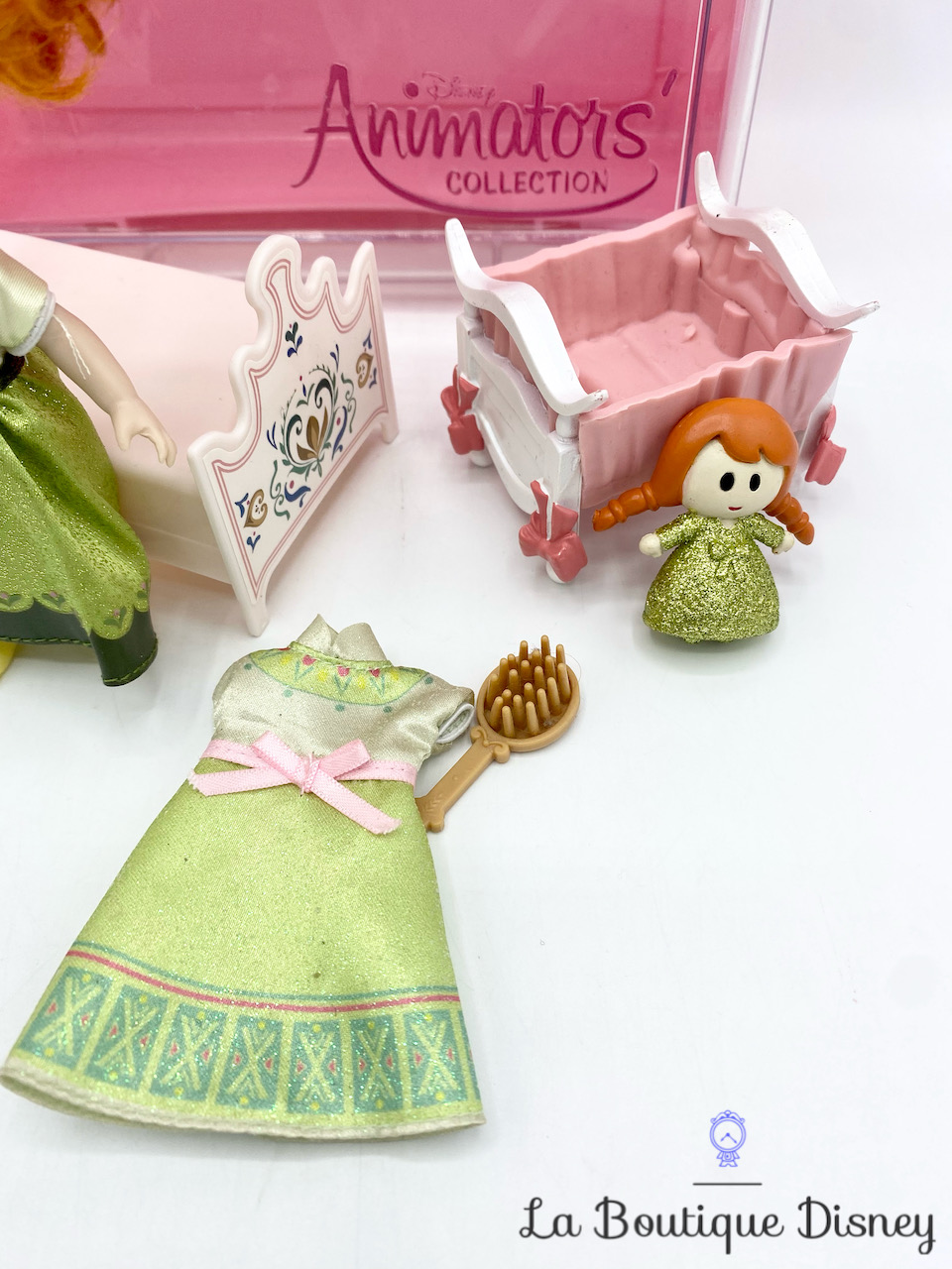 Ensemble de jeu Coffret Mini Poupée Anna La reine des neiges Animators Collection Disney Store ...