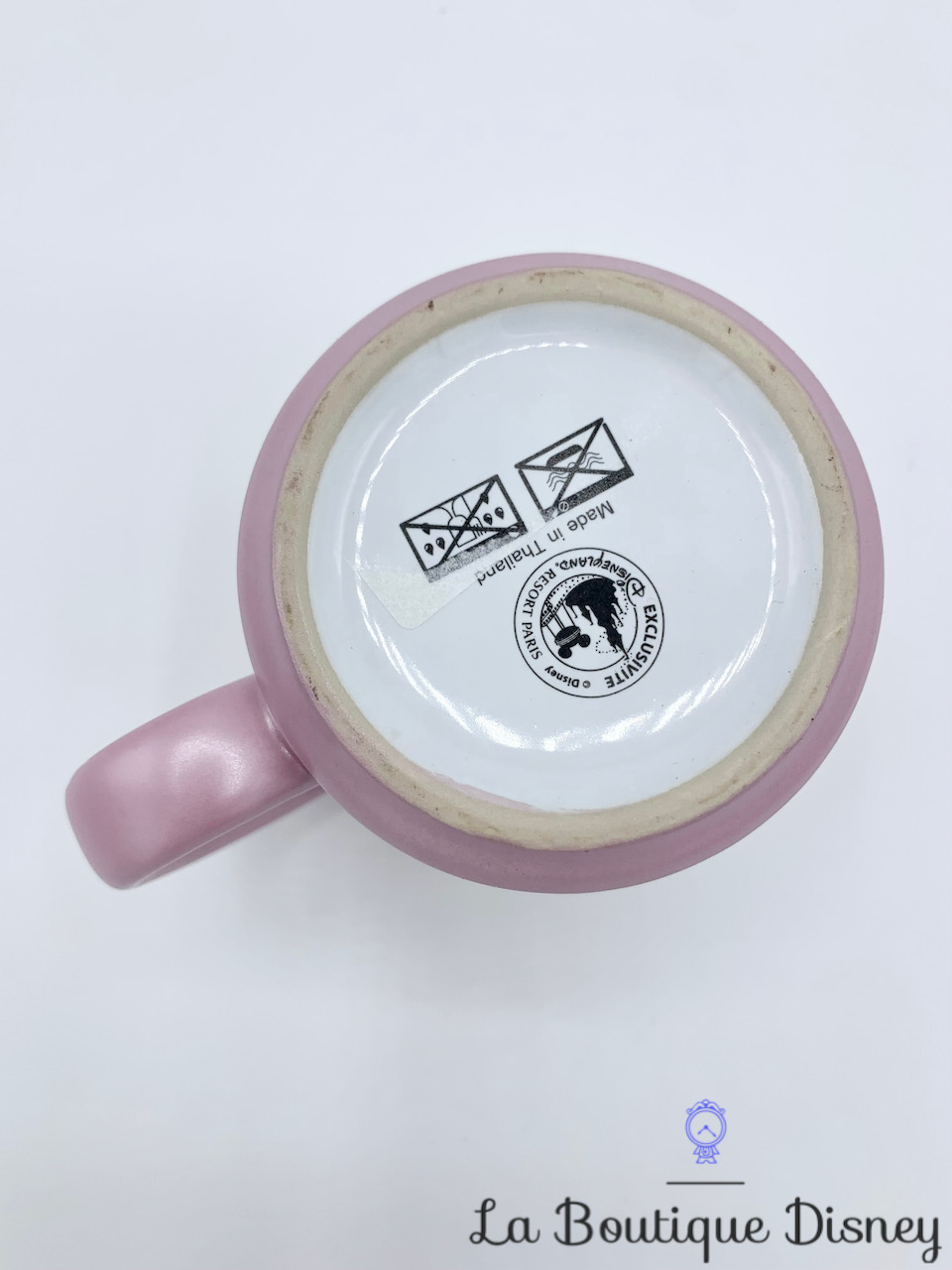 Tasse Disneyland Paris Tour Eiffel rose mug Disney relief 3D ...