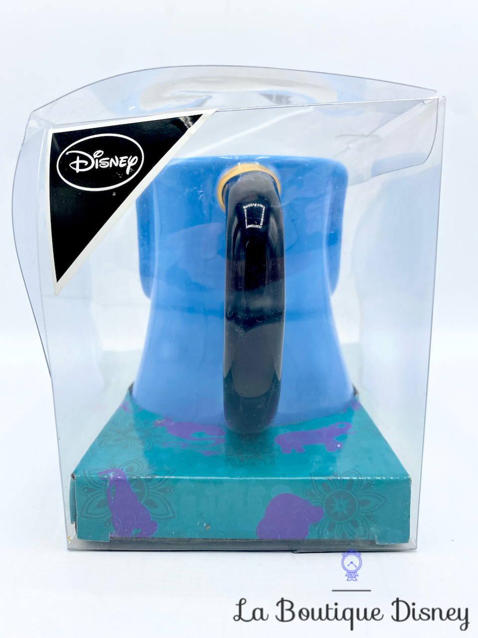 Tasse Génie Aladdin Disney mug Primark visage bleu relief 3D ...