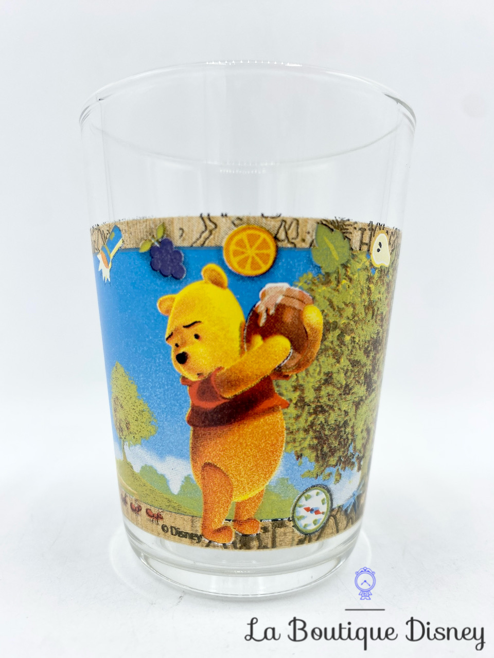 Verre Winnie l'ourson Porcinet Tigrou Disney forêt moutarde - Vaisselle ...