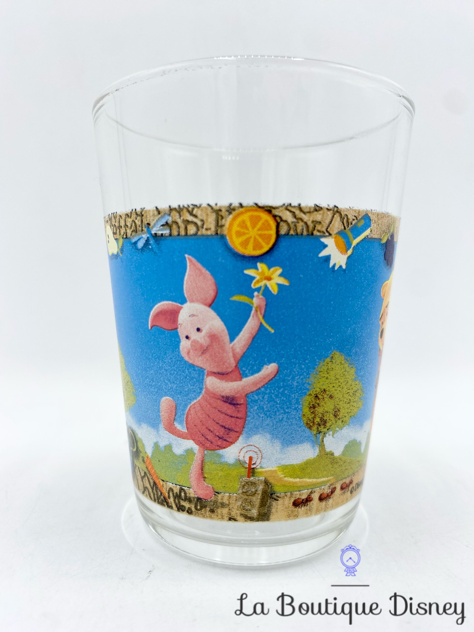 Verre Winnie l'ourson Porcinet Tigrou Disney forêt moutarde - Vaisselle ...