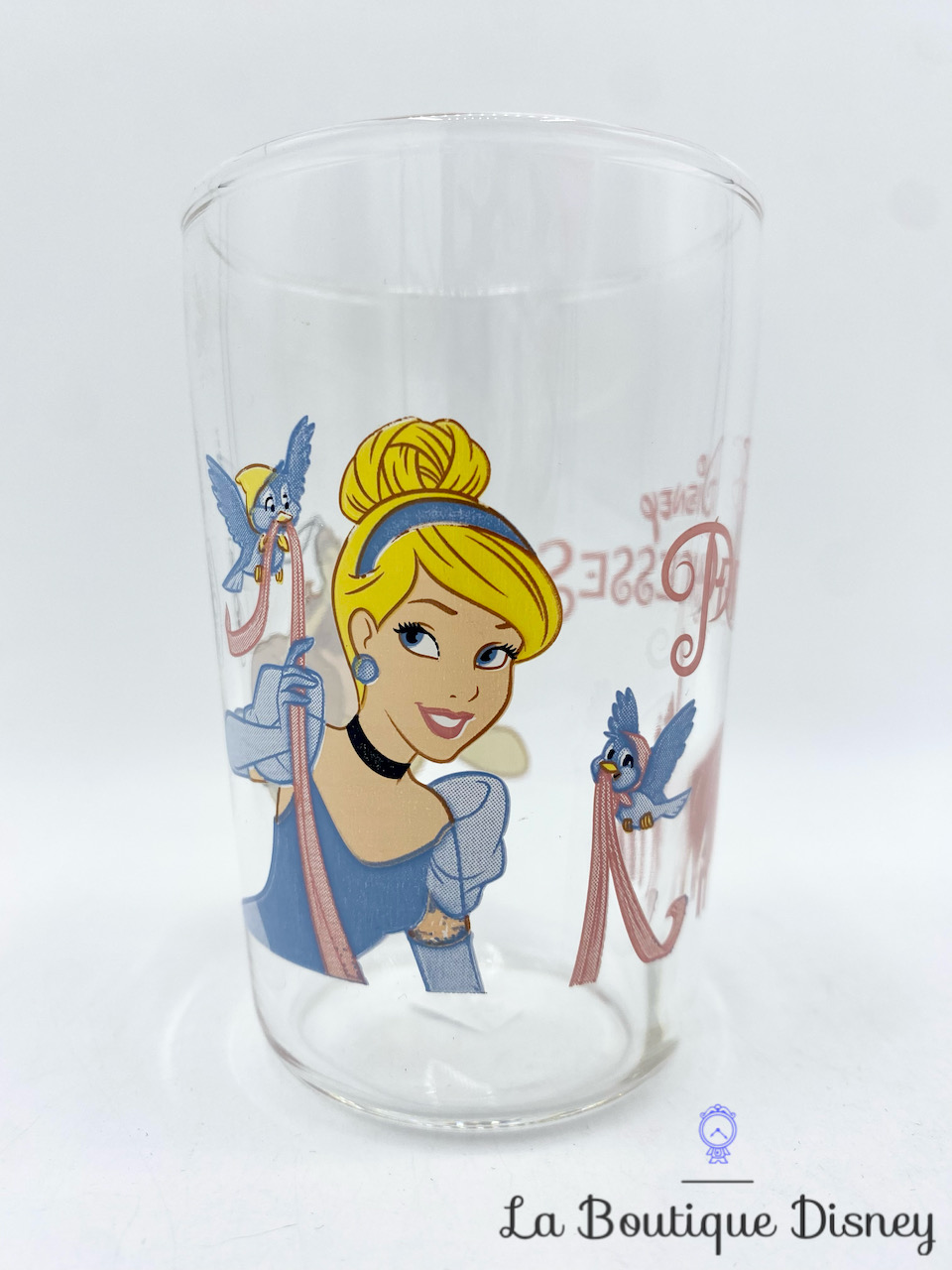 Verre Amora Belle Cendrillon Disney Princess moutarde - Vaisselle ...