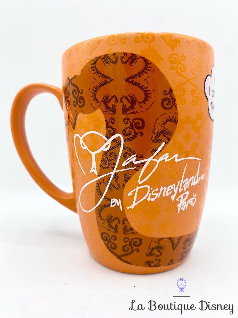 Tasse Jafar bande dessinée Disneyland Paris mug Disney Aladdin BD ...