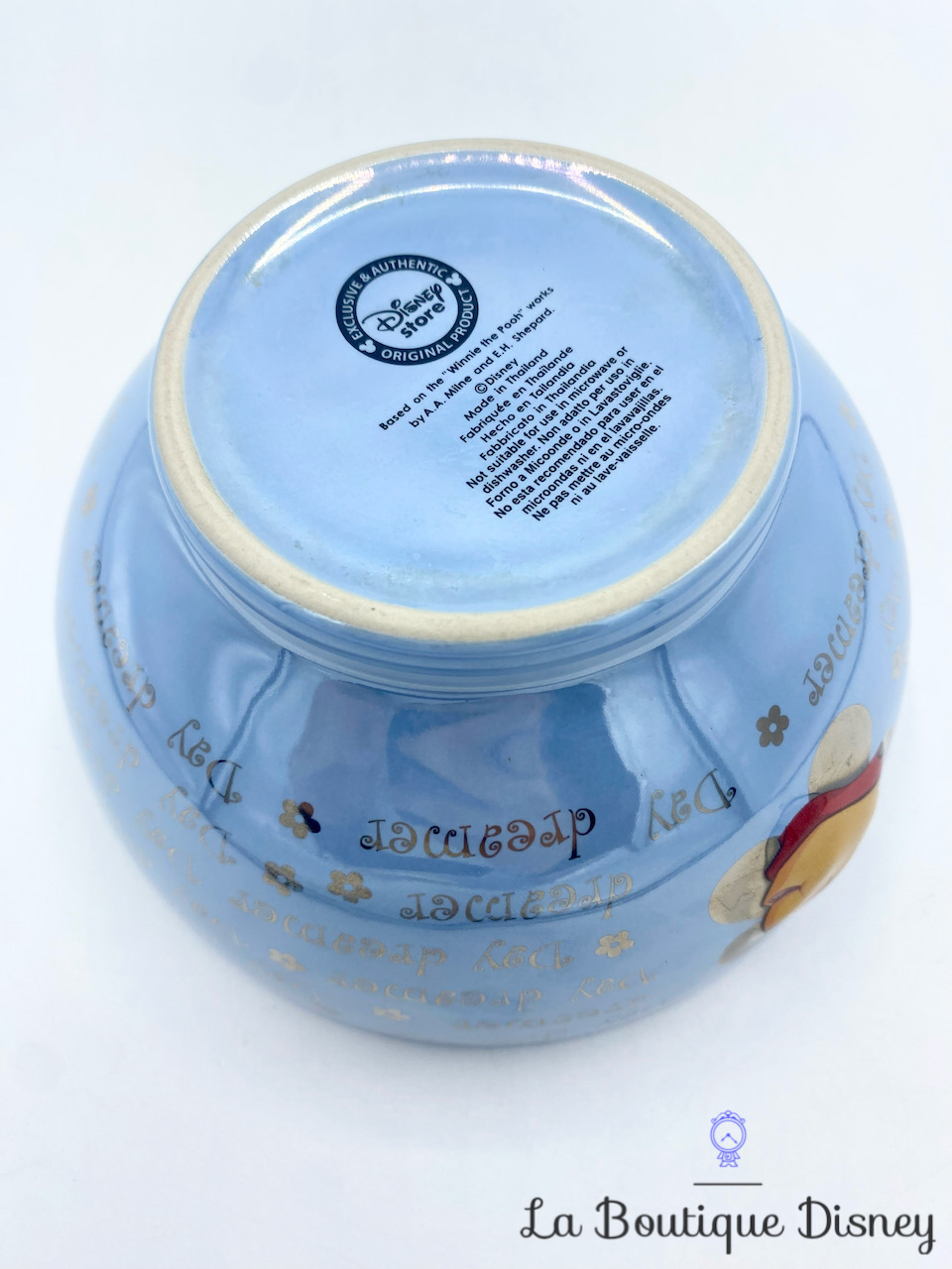 Bol Winnie l'ourson Day Dreamer Disney Store mug bleu brillant - Vaisselle/Bols - Broc'neyland ...
