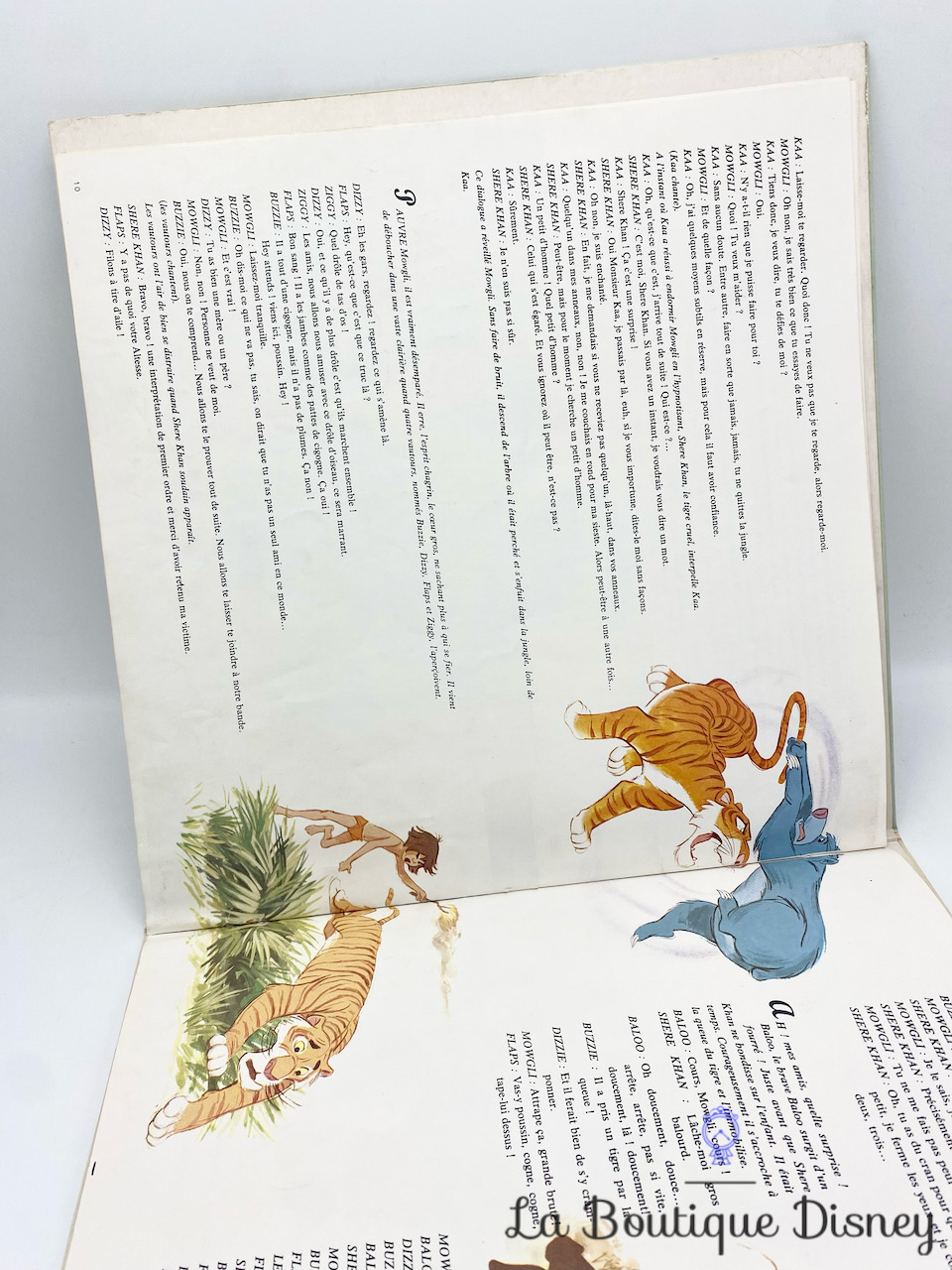 Livre Disque 33 Tours le Livre de la Jungle Walt Disney A Disneyland Record Le Petit Menestrel ...