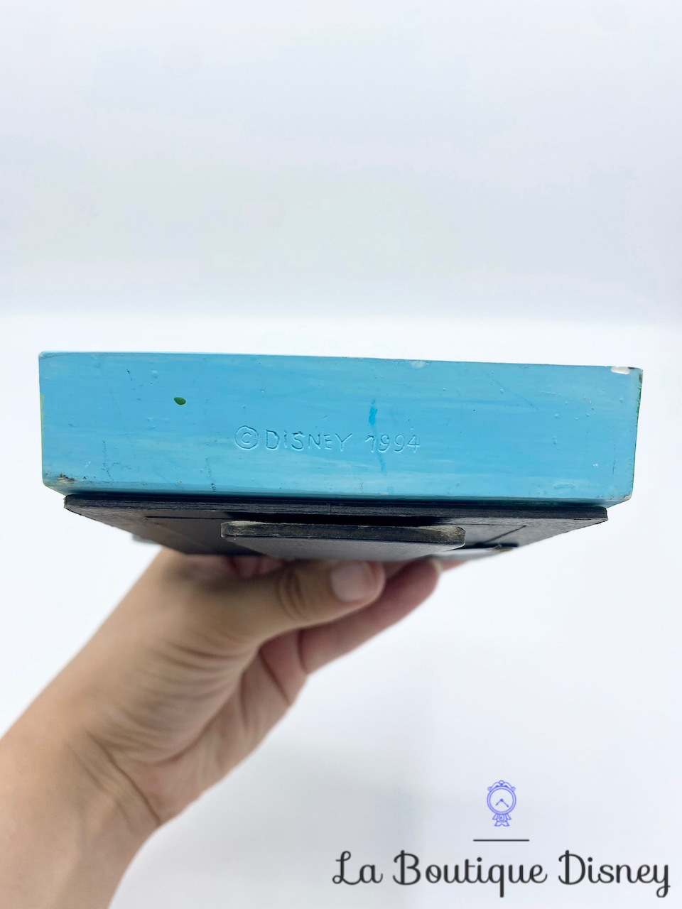 Cadre photo résine Mickey Minnie Disney 1994 vintage avion prairie ...