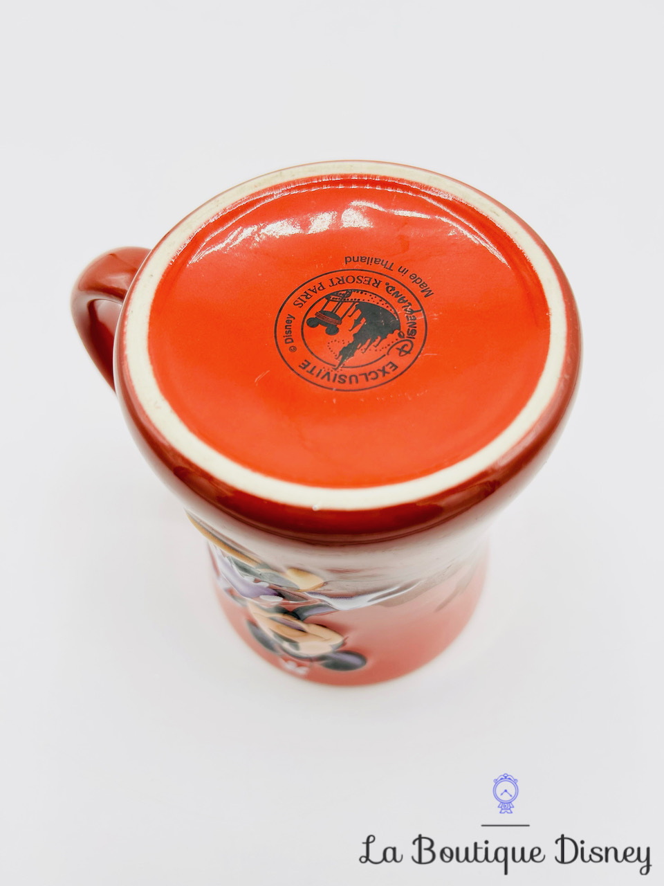 Tasse Minnie Mouse ombre Disneyland Paris mug Disney rouge relief 3D ...