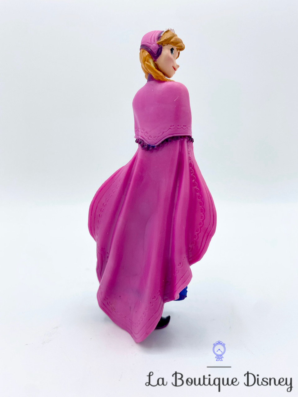Figurine Anna La reine des Neiges Disney Bully princesse bleu rose 10 cm - Figurines/Bully et ...