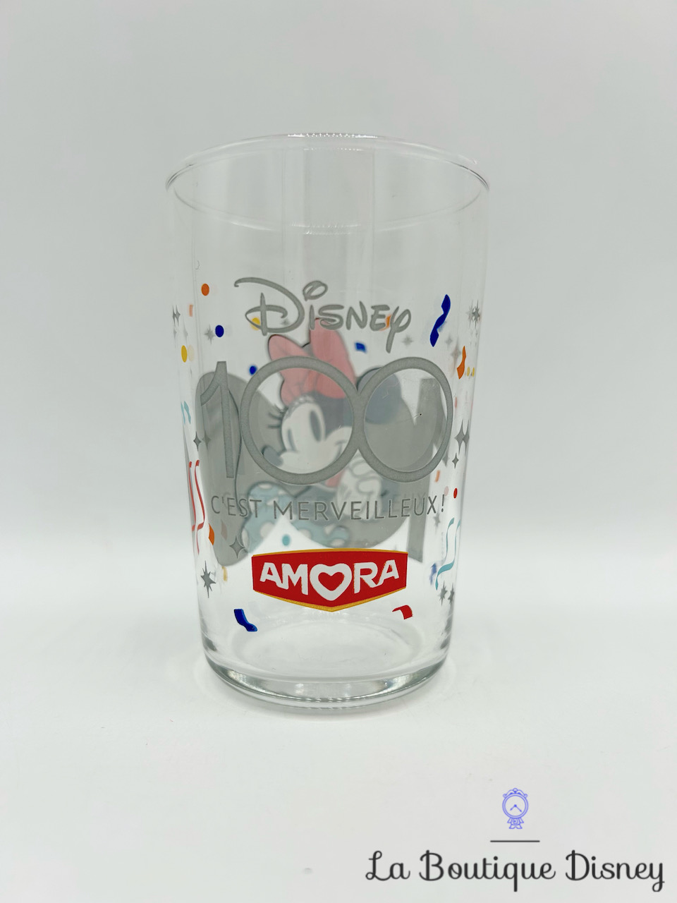 Verre Amora Minnie Mouse Disney 100 ans moutarde - Vaisselle/Verres à ...