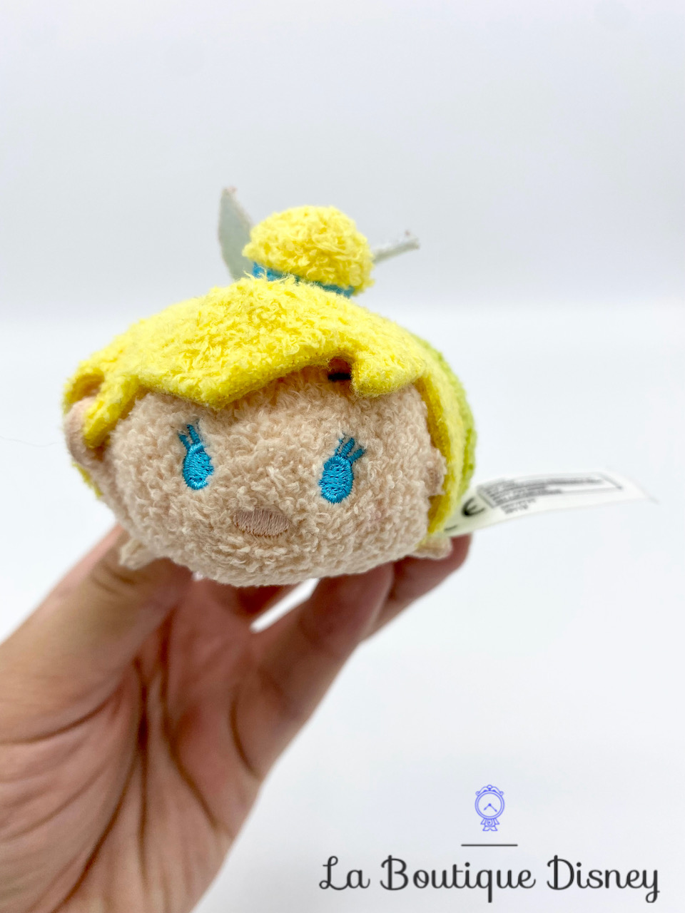 Peluche Tsum Tsum Fée Clochette Nicotoy Disney Peter Pan ailes verte ...