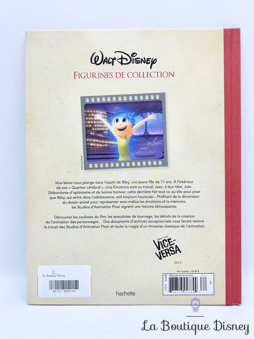 Livre Figurines de collection Joie Disney Hachette 62 Encyclopédie résine Vice Versa - Figurines ...