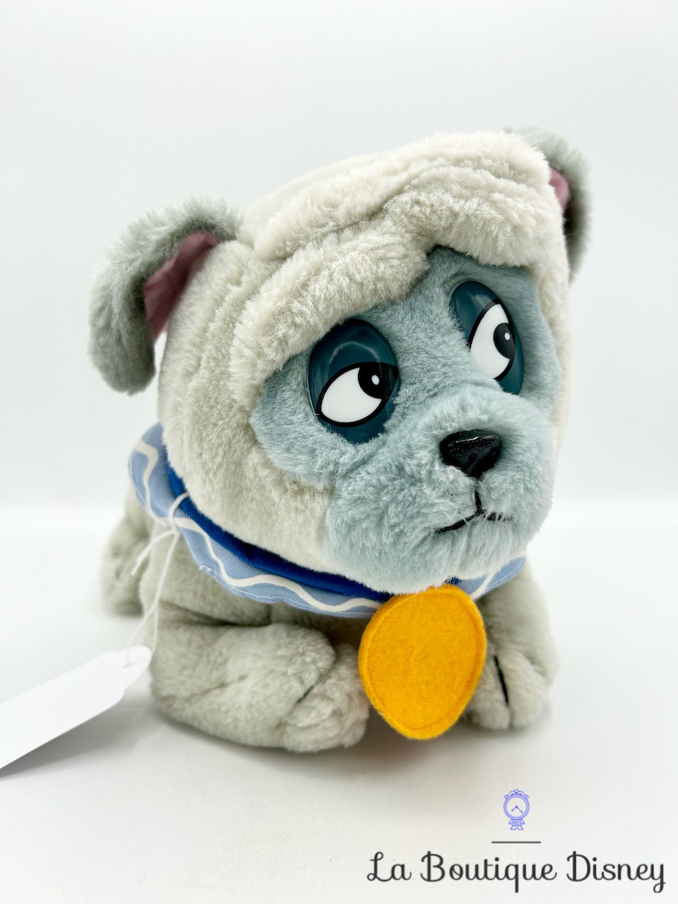 Peluche Percy chien Pocahontas Disney gris collier vintage 30 cm ...