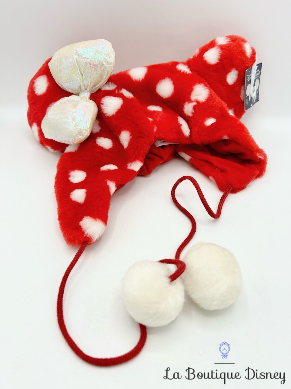 Bonnet Minnie Mouse Disneyland Paris Disney chapeau rouge pois blancs ...
