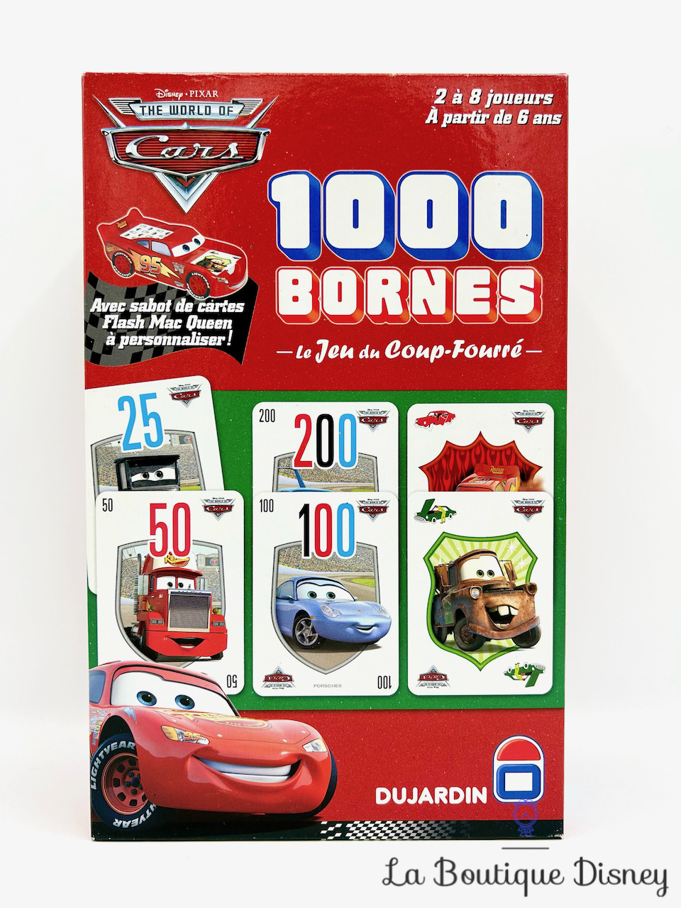 Jeu de société 1000 Bornes The World of Cars Disney Pixar Dujardin ...