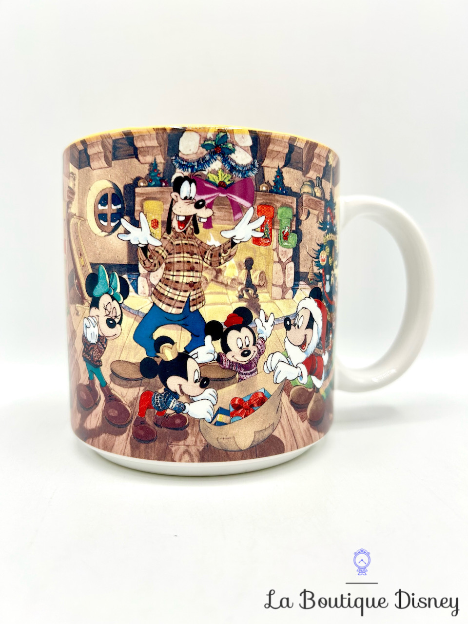 Tasse scène Mickey et ses amis Noël Disneyland Paris mug Disney Japon ...