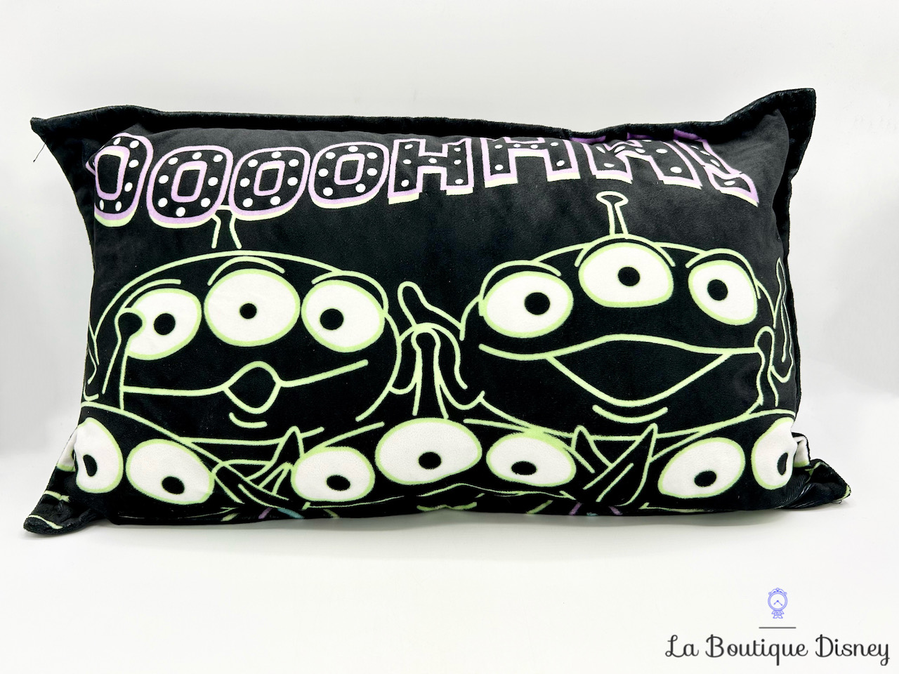 Coussin Aliens Oooohhhh Disney Primark Home Toy Story 4 noir oreiller ...