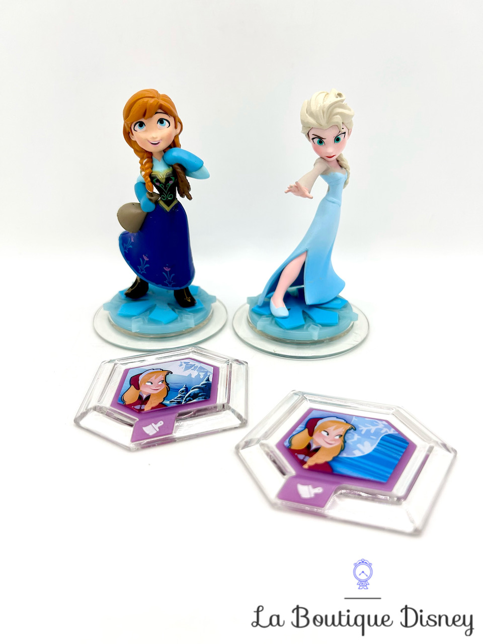 Figurine Disney Infinity 1.0 Pack Toy Box La reine des neiges Jeu vidéo Anna Elsa - Figurines ...