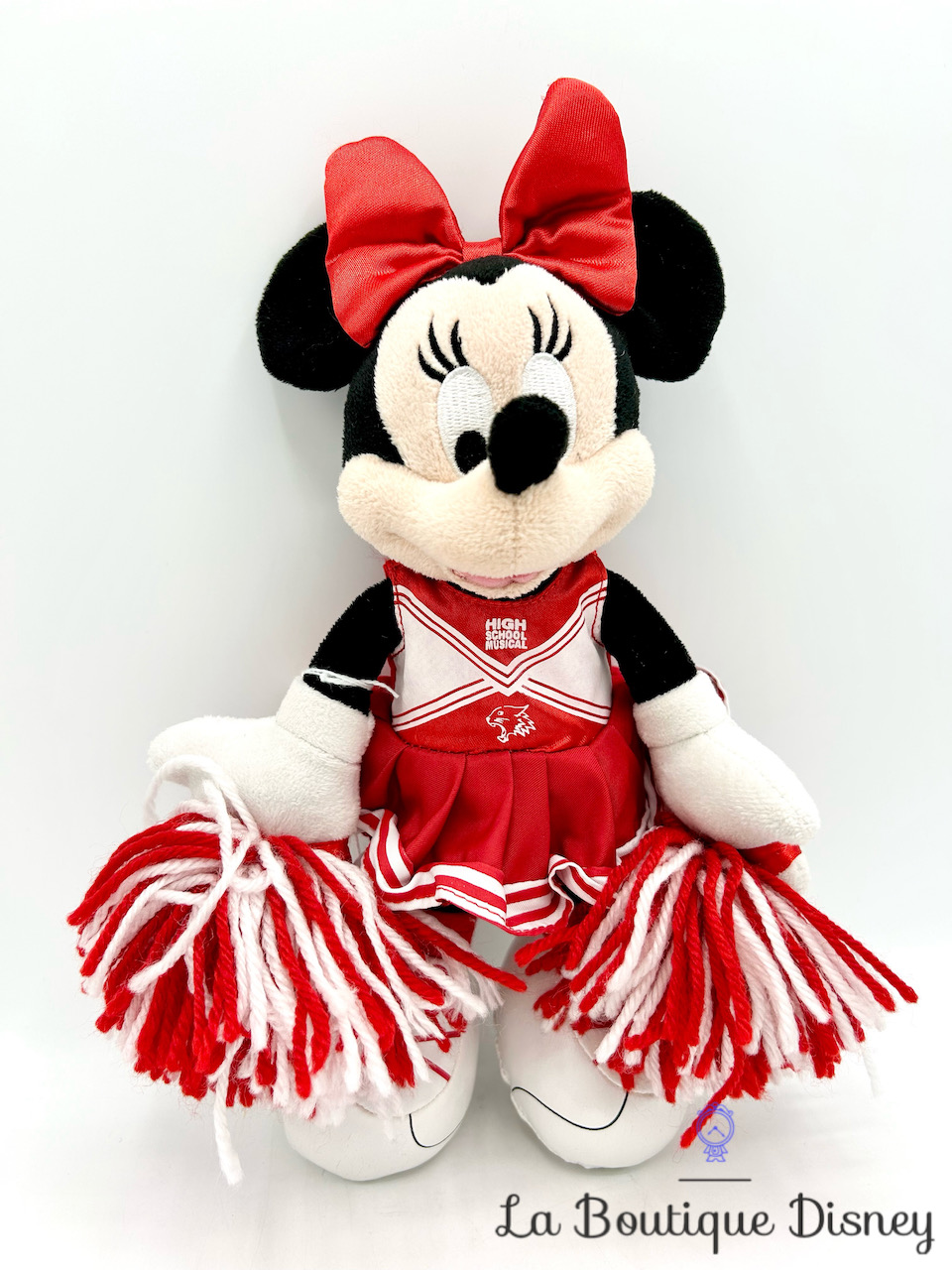 Peluche Minnie Mouse High School Musical Disneyland Paris Disney pom ...